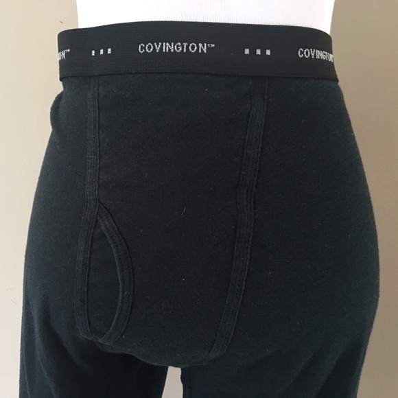 Covington | Underwear & Socks | Long Johns Xl Black Mens | Poshmark